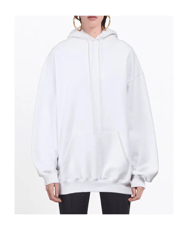 Balenciaga Cocoon Hoodie With Logo Print