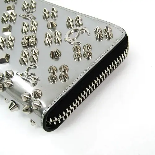 CHRISTIAN LOUBOUTIN Rivet Zipper Purse