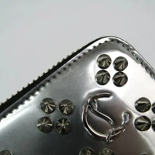 CHRISTIAN LOUBOUTIN Rivet Zipper Purse