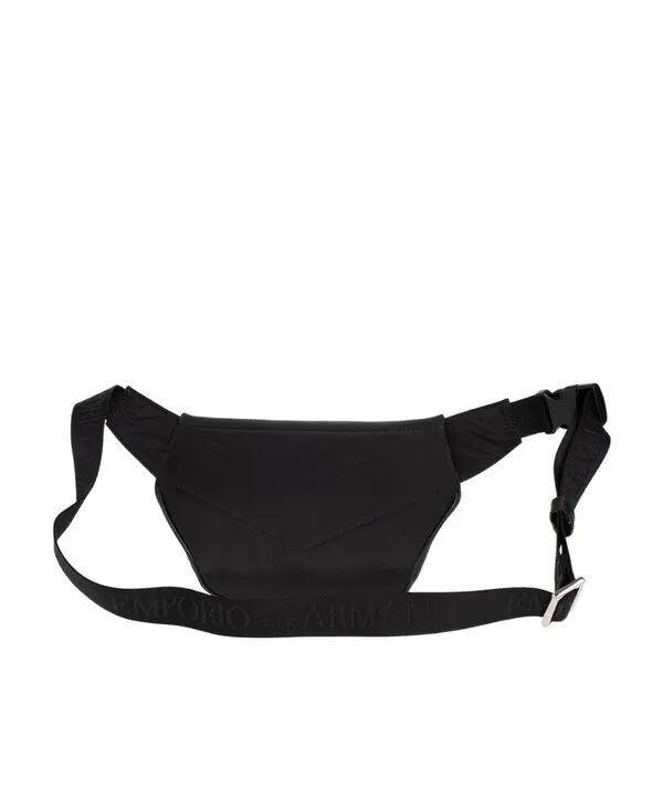 Emporio Armani Logo Plaque Belt Bag