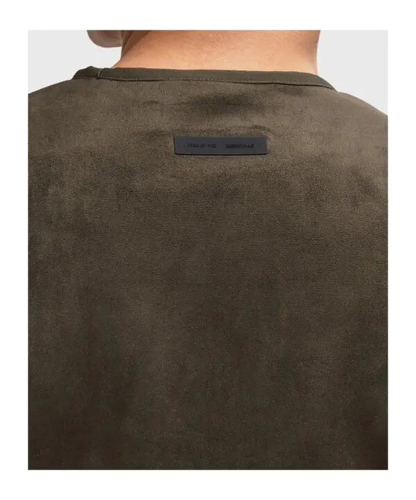 Fear Of God Modern Crewneck Sweatshirt With Letter Decoration - Black