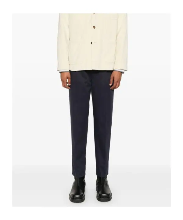 Zegna Belt-loop Casual Pants - Black