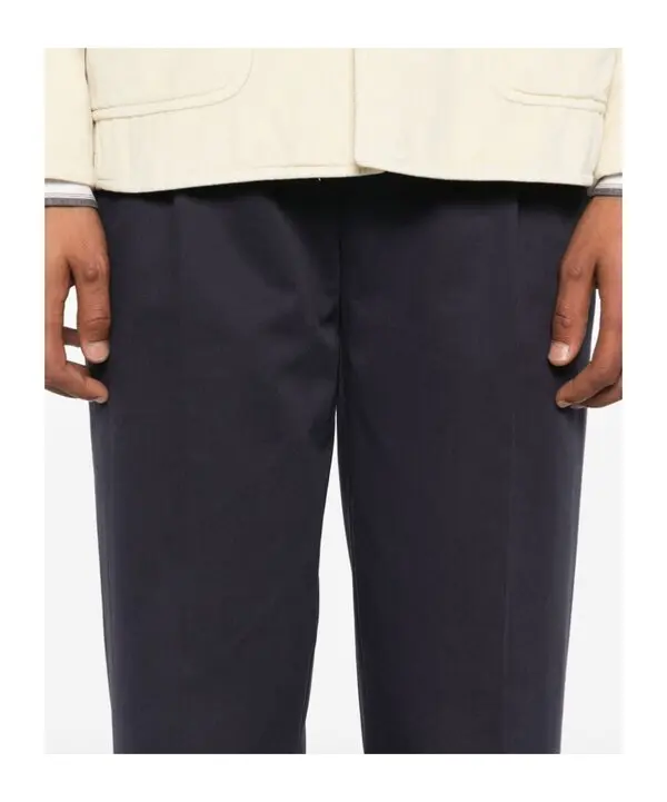 Zegna Belt-loop Casual Pants - Black