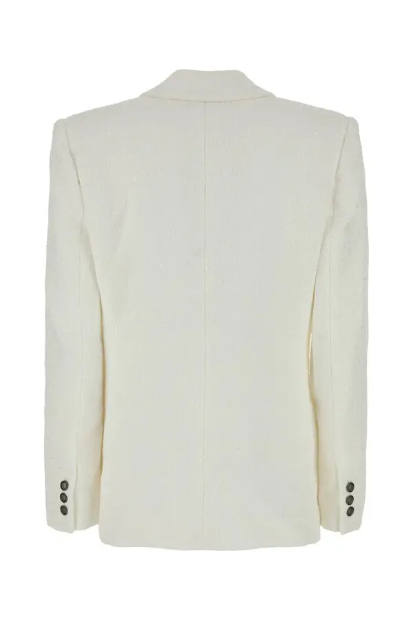 Alessandra Rich Single-breasted Bouclé Blazer