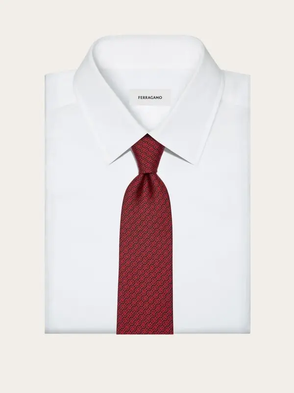 FERRAGAMO Printed Neck Tie