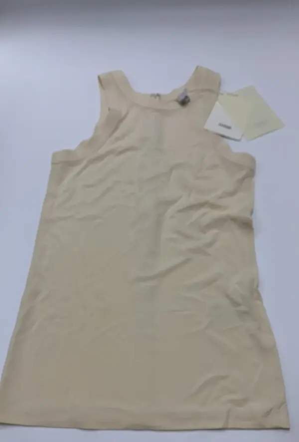 TOTEME Sleeveless Round Neck Tank Top - White