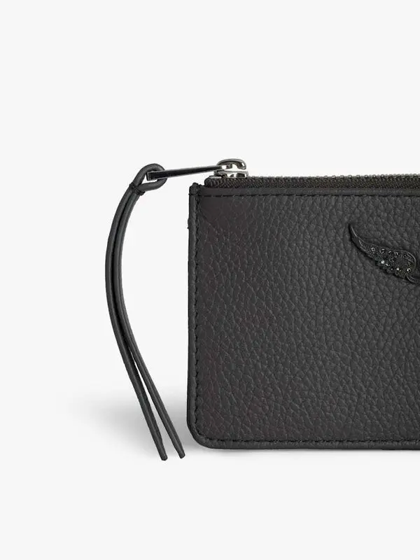 Zadig&Voltaire Wings-detail Top-zip Wallet