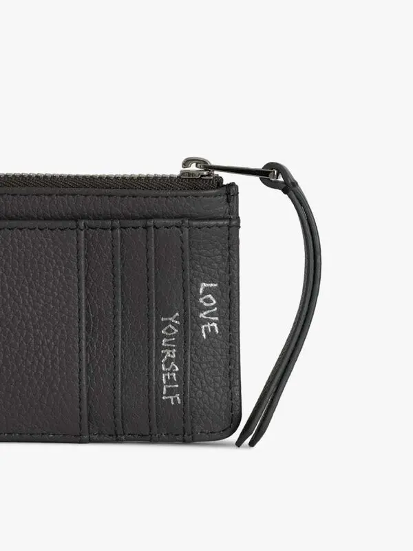 Zadig&Voltaire Wings-detail Top-zip Wallet