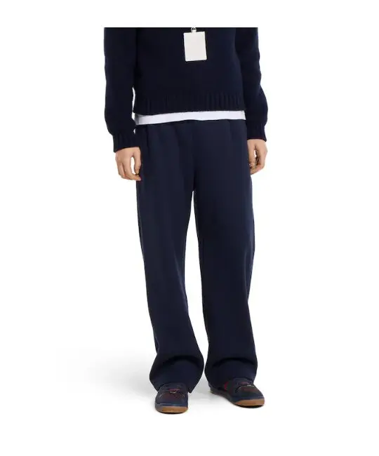 Gucci Screener Bi-color Gg Canvas Sneakers - Dark Blue