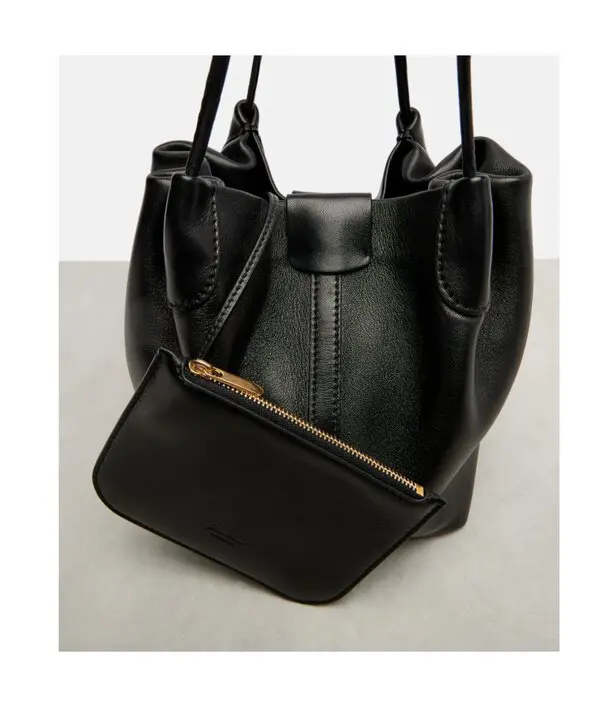 Loro Piana Gathered Shoulder Bag