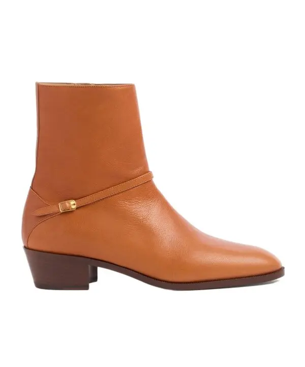 Valentino Garavani Almond Toe Ankle Boots