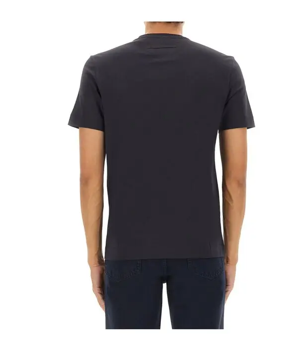 Zegna Short Sleeved Crew Neck Shirt