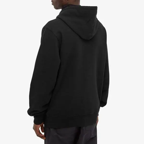 AMBUSH Logo-print Cotton Hoodie - Black