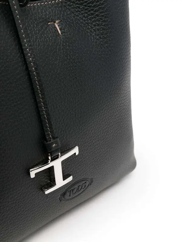 TOD'S Logo Plaque Tote Bag