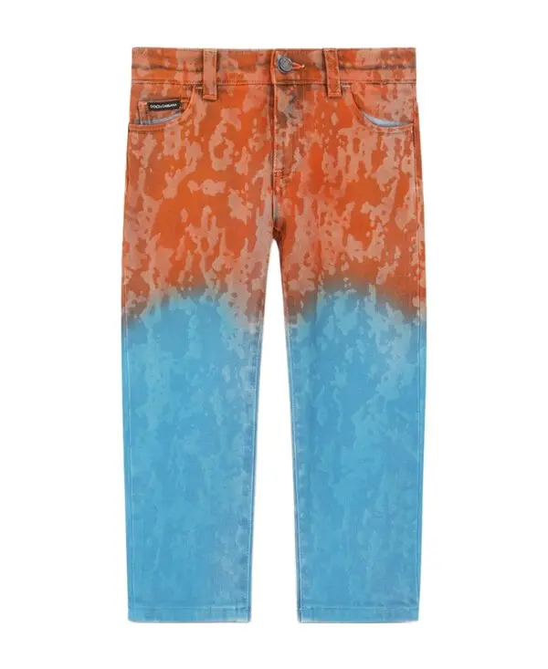 Dolce & Gabbana Halo-dyed Casual Pants