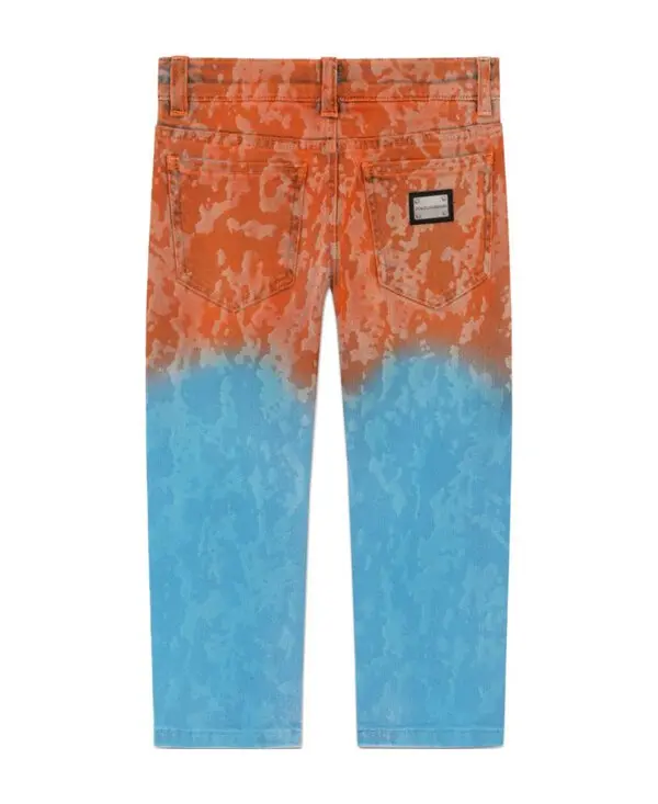 Dolce & Gabbana Halo-dyed Casual Pants