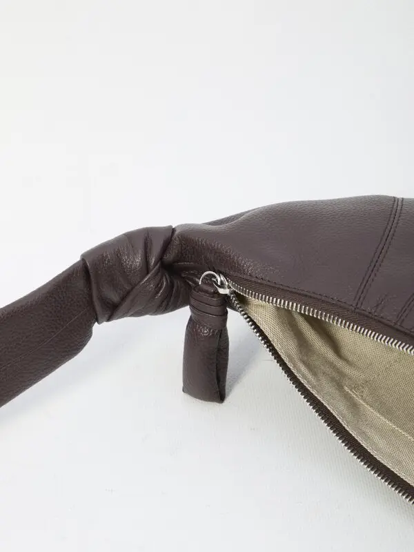LEMAIRE Croissant Baguette Shoulder Bag - Brown