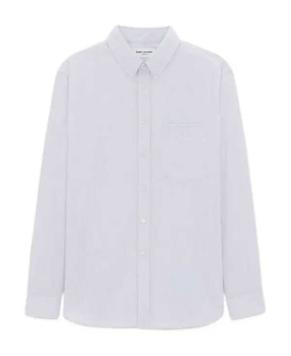 Saint Laurent Striped Buttoned Shirt