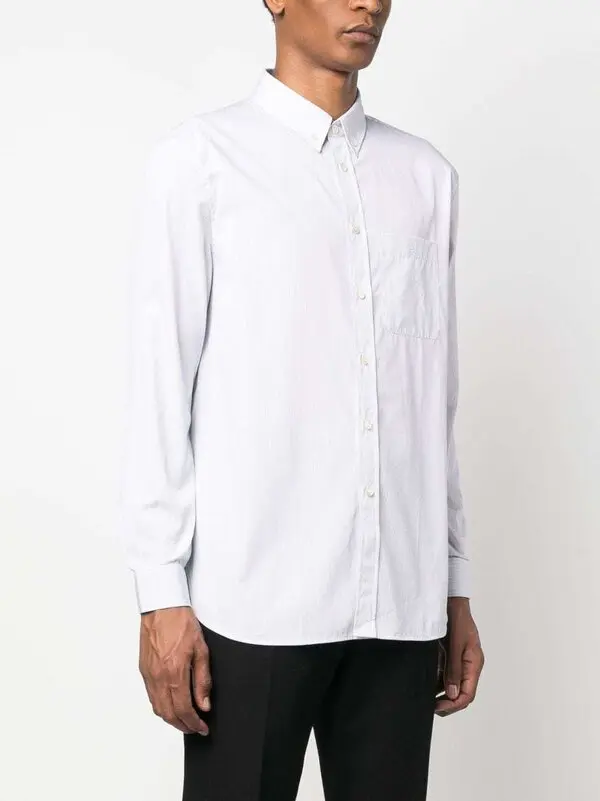 Saint Laurent Striped Buttoned Shirt