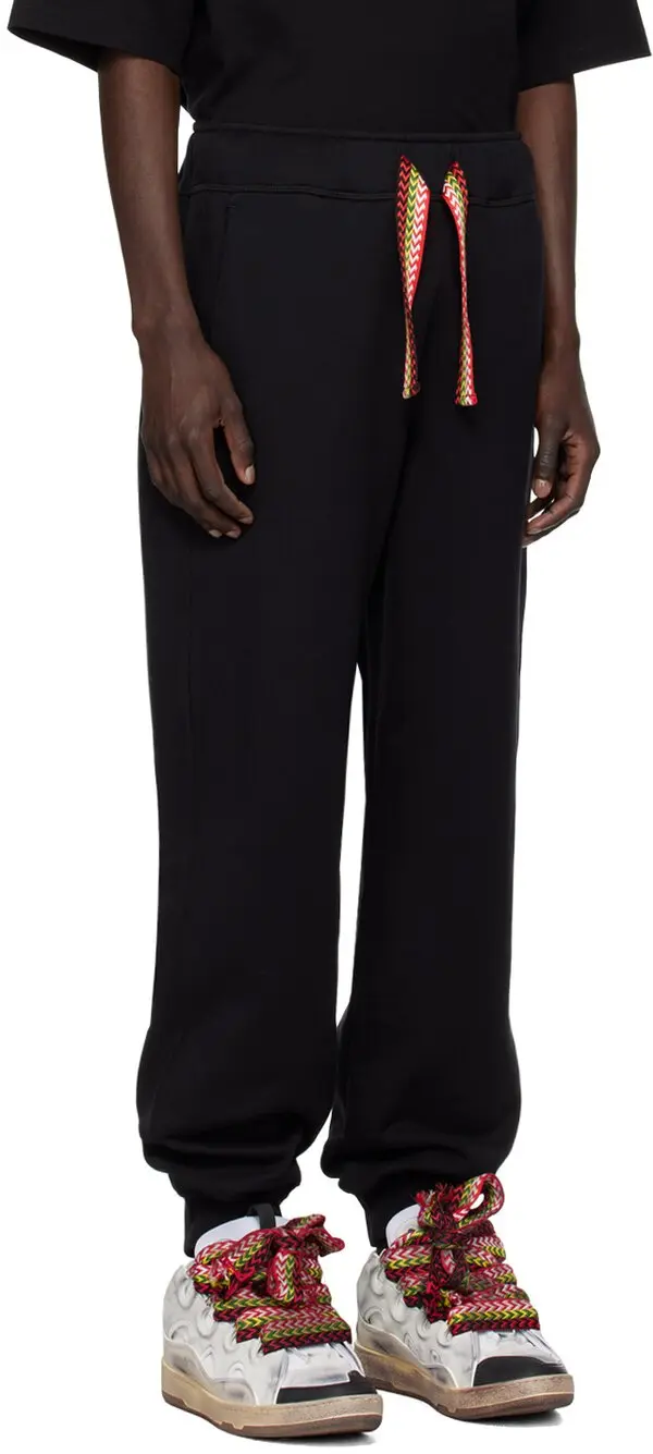LANVIN Drawstring Tapered Track Pants - Green