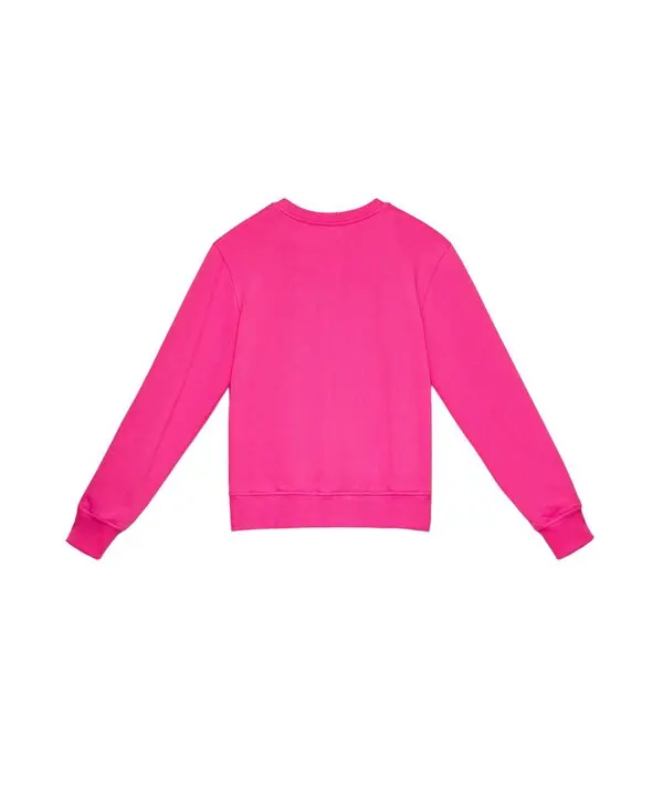 Mcm Round Neck Logo Pullover - Pink