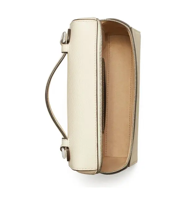 Tory Burch Romy Slim Top Handle Bag - White