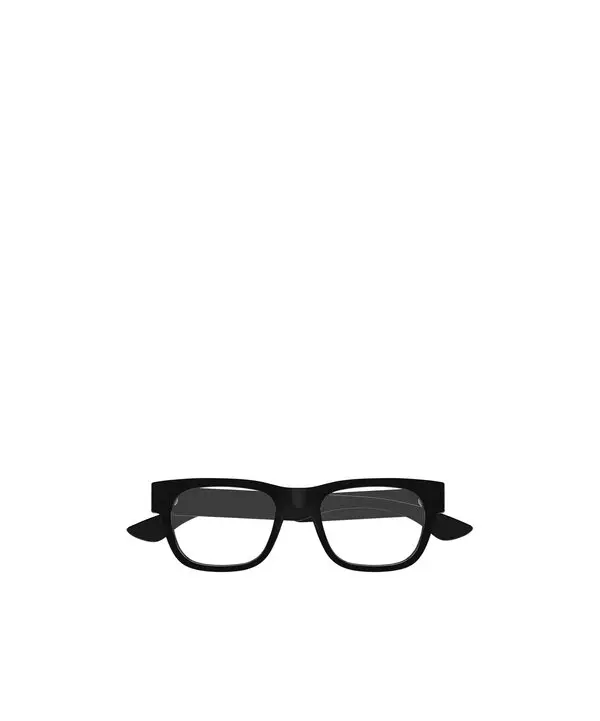 Alexander McQueen Square Frame Glasses - Black