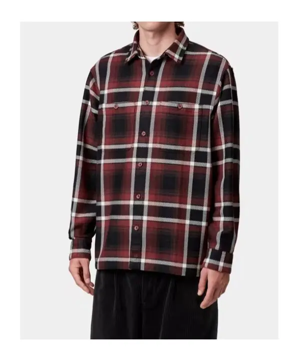 Carhartt Work In Progress Plaid Patch-pocket Shirt - Multicolor
