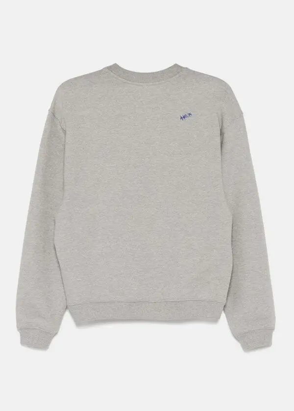 ADER ERROR Long Sleeve Sweatshirt With Logo - Gray