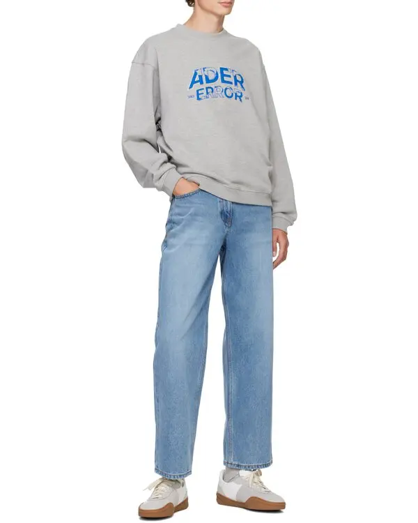 ADER ERROR Long Sleeve Sweatshirt With Logo