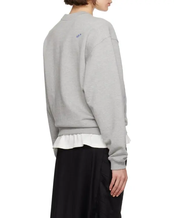 ADER ERROR Long Sleeve Sweatshirt With Logo