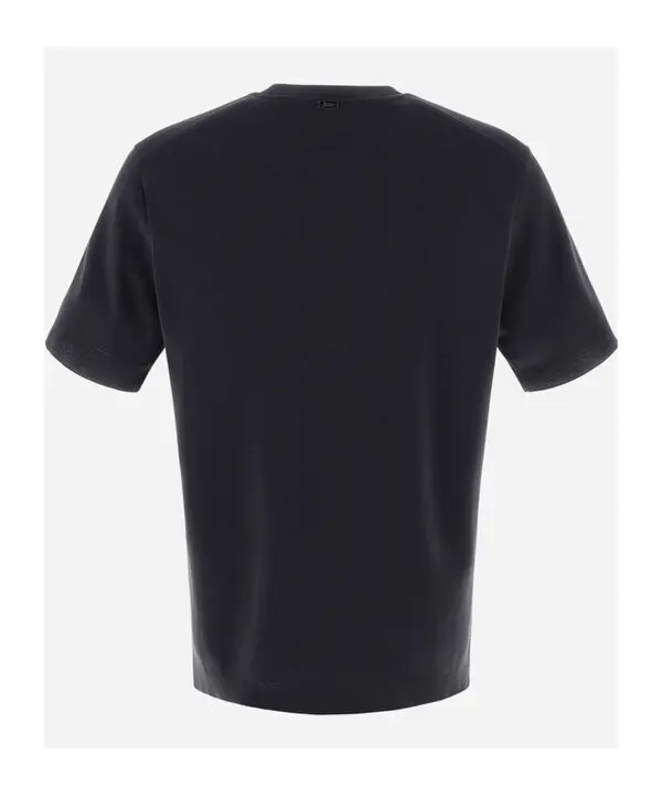 Herno Crewneck Short-sleeved T-shirt - Black