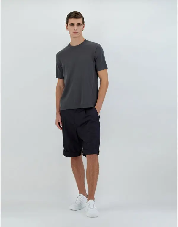Herno Crewneck Short-sleeved T-shirt - Black