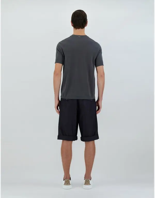 Herno Crewneck Short-sleeved T-shirt - Black