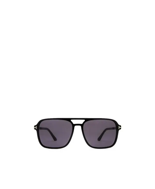 TOM FORD Crosby Rectangular Frame Sunglasses - Black