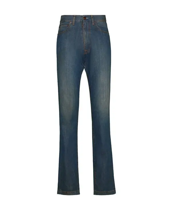 MAISON MARGIELA Americana Wash Straight Leg Jeans - Vintage Blue