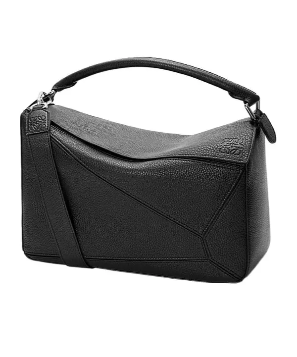 Loewe Large Puzzle Bag - Black