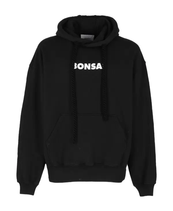 BONSAI Logo Printed Drawstring Hoodie