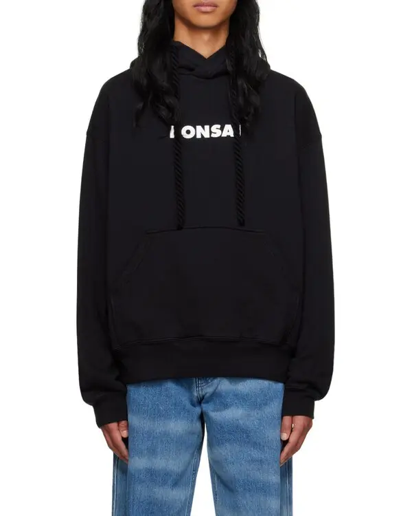 BONSAI Logo Printed Drawstring Hoodie