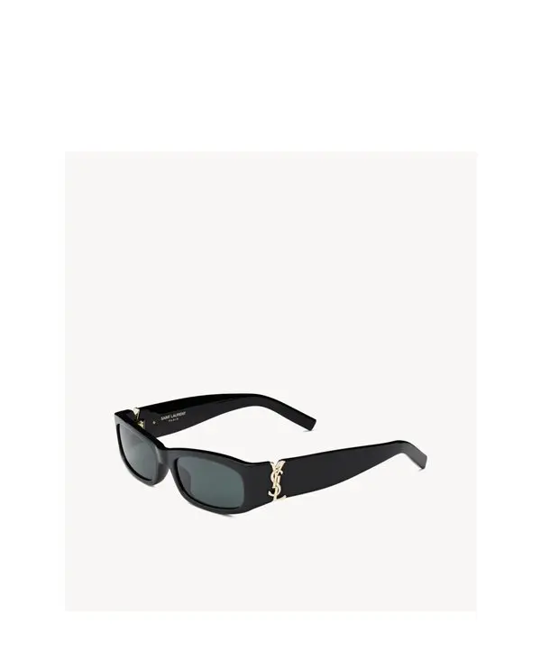 Saint Laurent Rectangular Sunglasses - Black