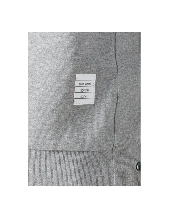 Thom Browne Loopback 4-bar Sweatshirt - Light Gray