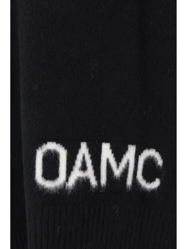 OAMC Logo Intarsia-knit Crewneck Jumper