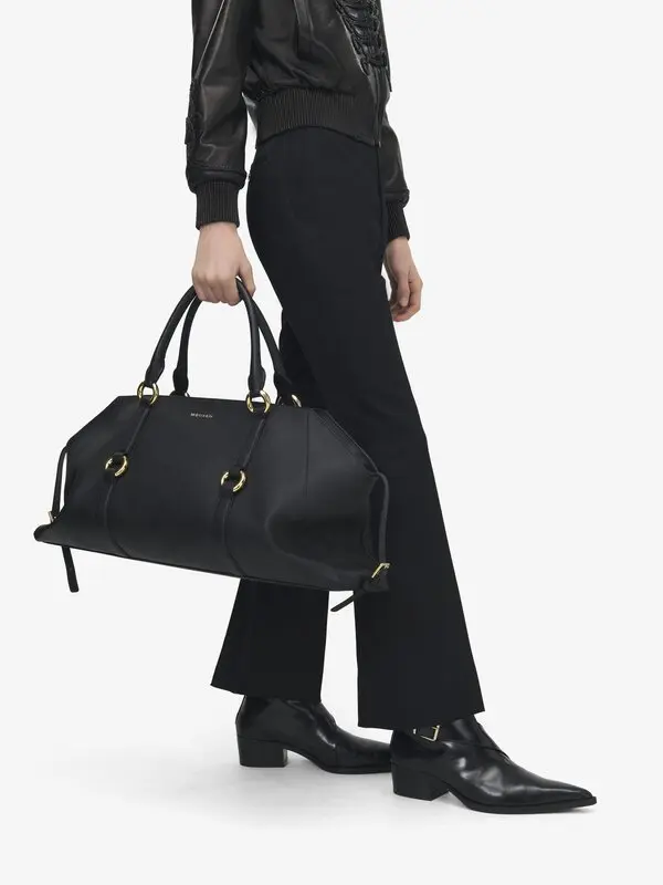Alexander McQueen Farringdon Maxi Tote Bag - Black