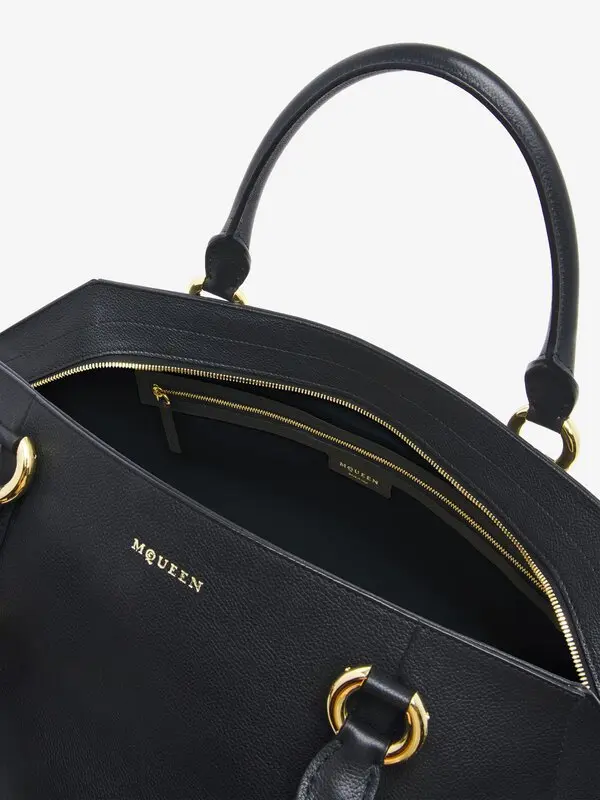 Alexander McQueen Farringdon Maxi Tote Bag - Black