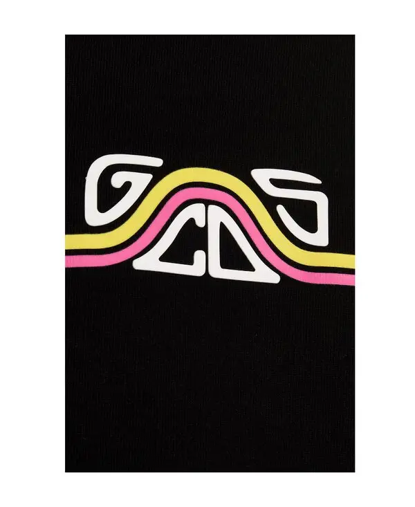 Gcds Logo Printed Drawstring Hoodie