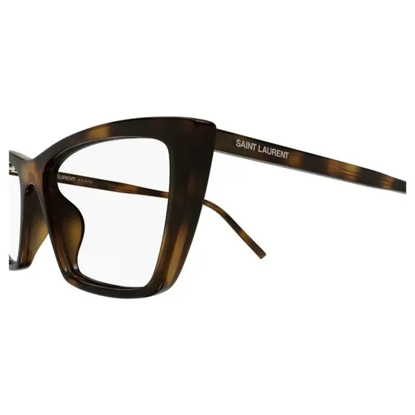 Saint Laurent Cat Eye Eyeglasses - Brown