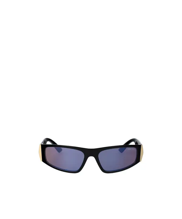 JIMMY CHOO Geometric Frame Sunglasses - Black
