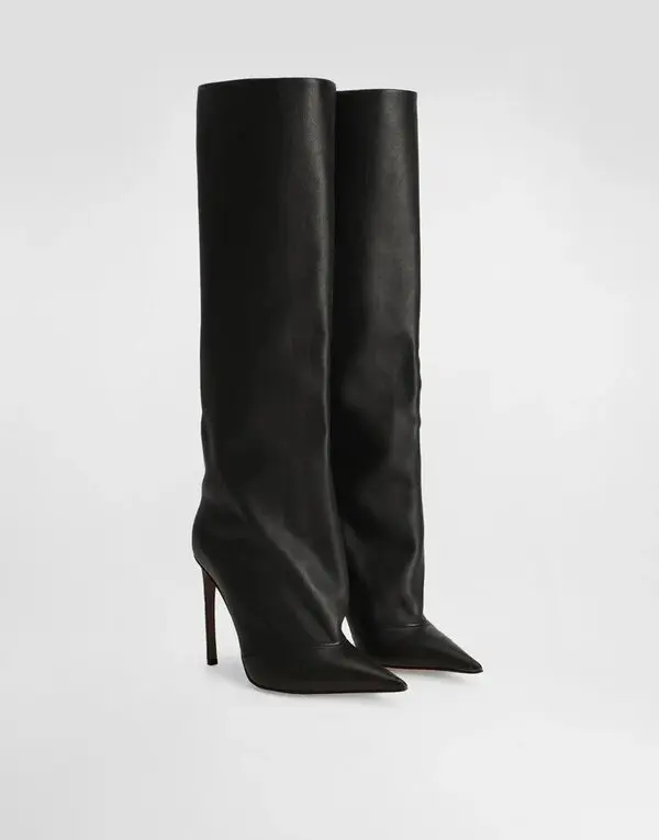 Dolce & Gabbana Devotion Pointed Toe Boots