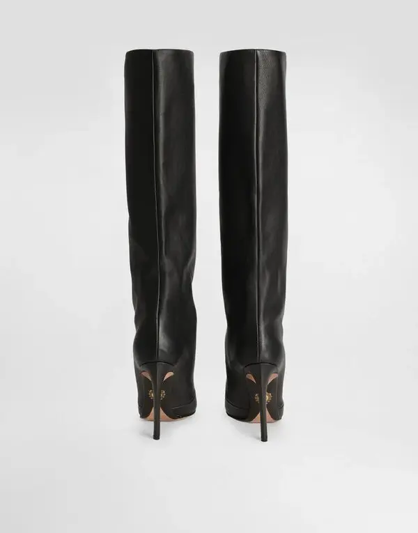 Dolce & Gabbana Devotion Pointed Toe Boots