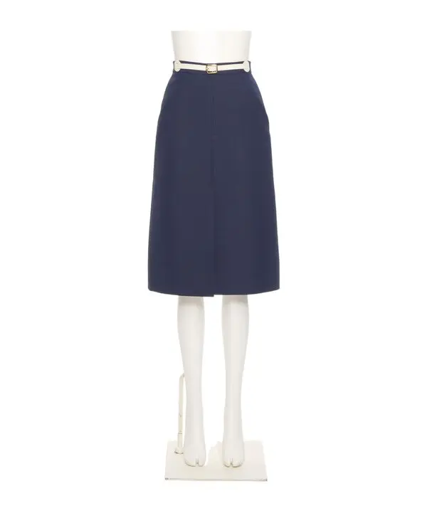 Valentino Garavani Midi Skirt With Slit Detail